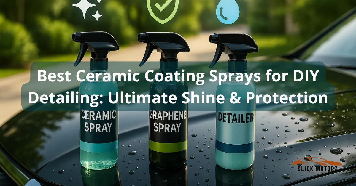 Best Ceramic Coating Sprays For DIY Detailing 2025 Guide