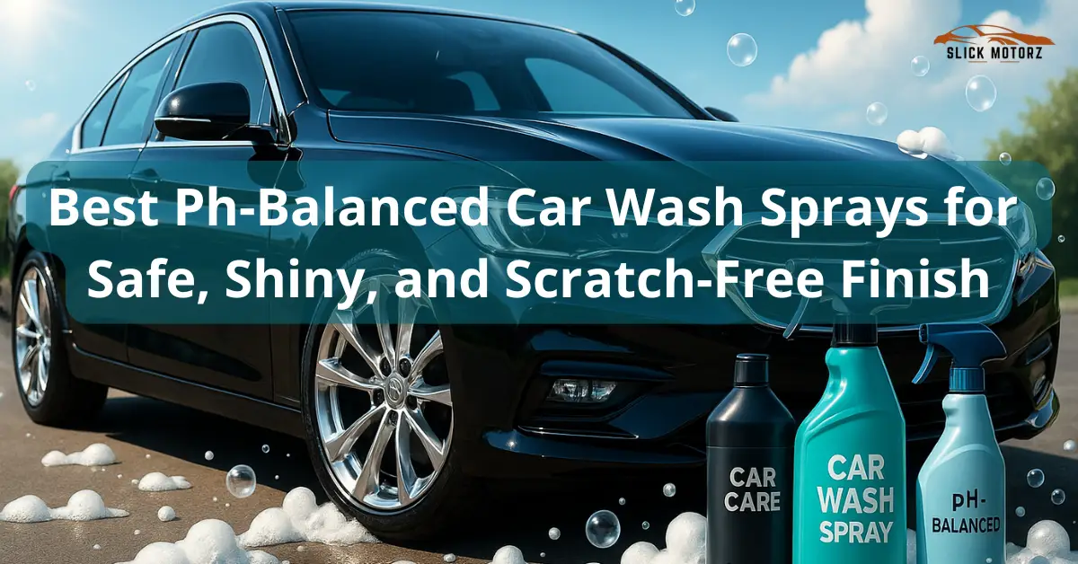 Best Ph-Balanced Car Wash Sprays For Safe, Shiny, And Scratch-Free ...