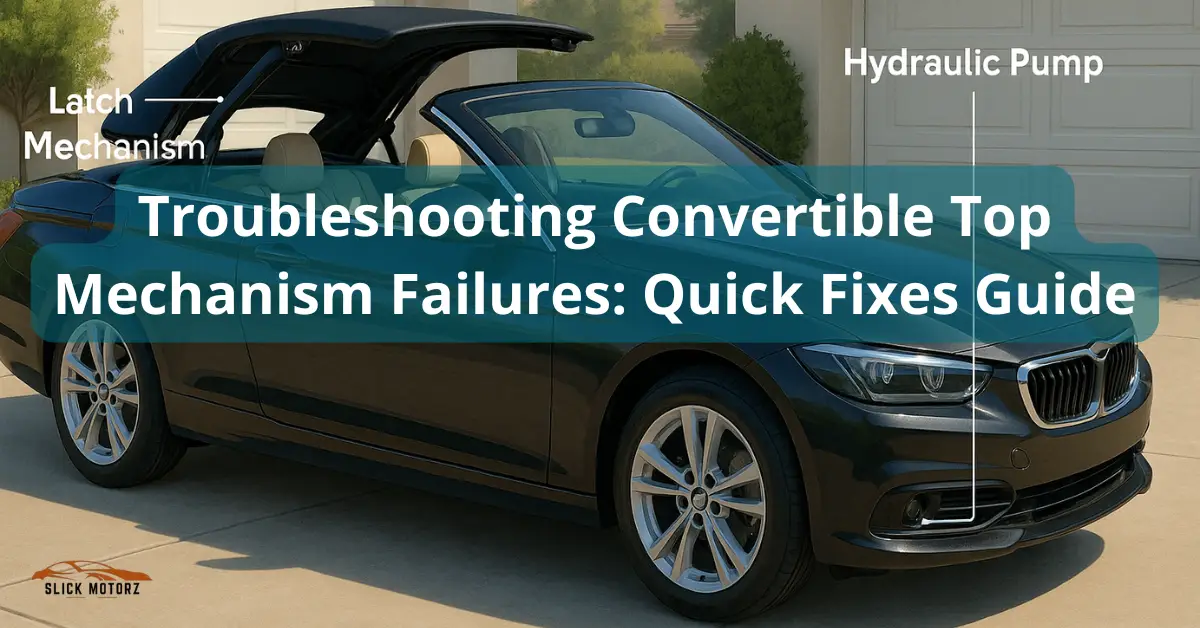 Troubleshooting Convertible Top Mechanism Failures Pro Tips